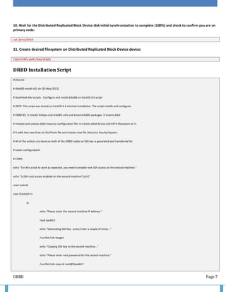 Distributed replicated block device | PDF