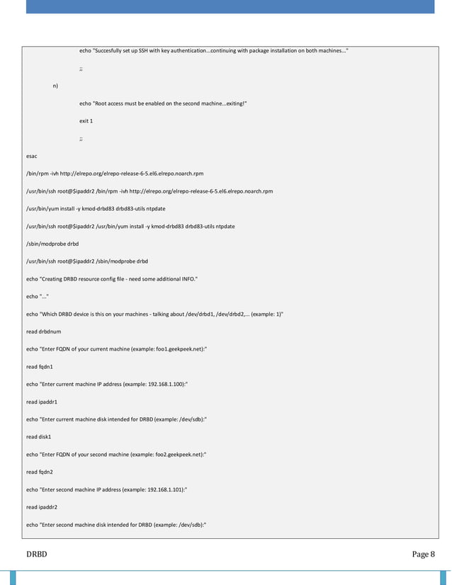 Distributed replicated block device | PDF | Operating Systems | Computer Software and Applications