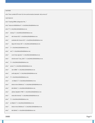 Distributed replicated block device | PDF