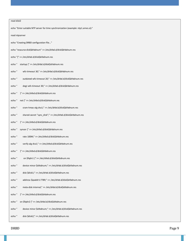 Distributed replicated block device | PDF | Operating Systems | Computer Software and Applications