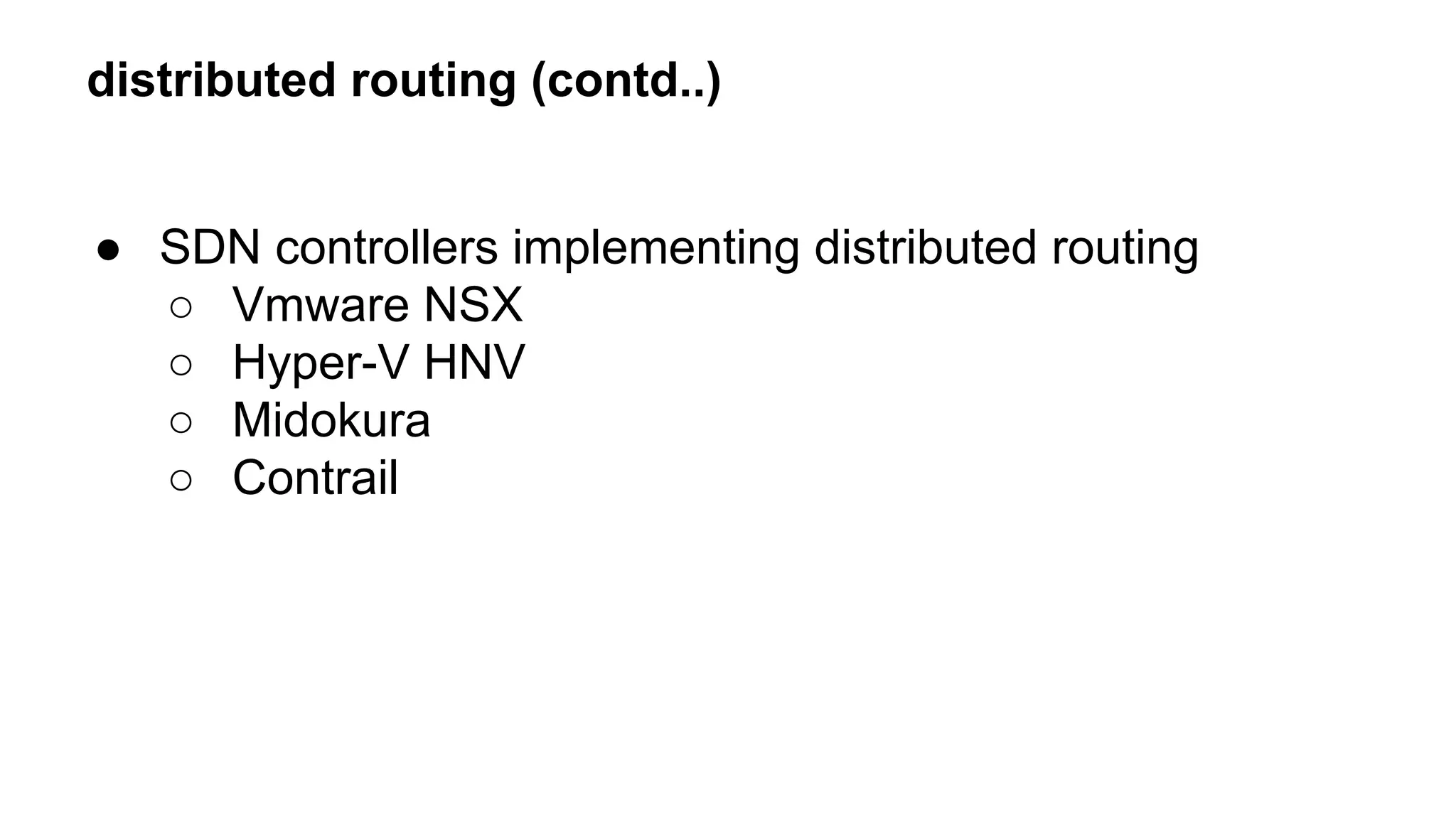 Distributed routing | PPT