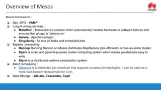 Distributed Resource Scheduling Frameworks | PPT