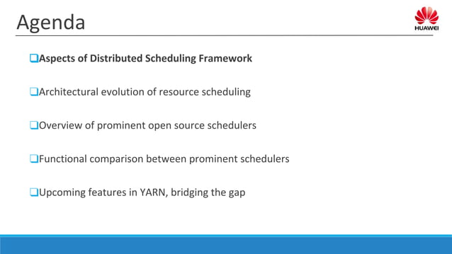 Distributed Resource Scheduling Frameworks | PPT Distributed Resource Scheduling Frameworks | PPT