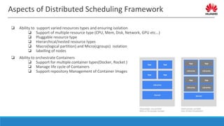 Distributed Resource Scheduling Frameworks | PPT