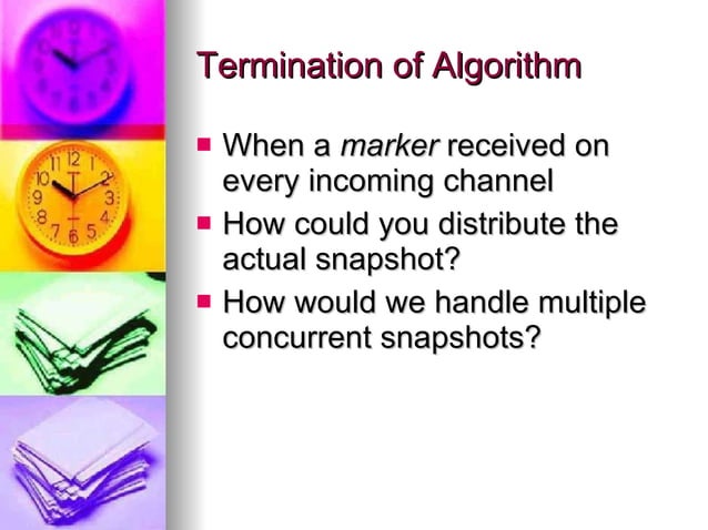 Distributed Snapshots | PPT