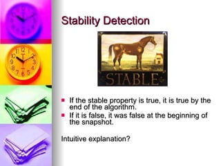 Distributed Snapshots | PPT