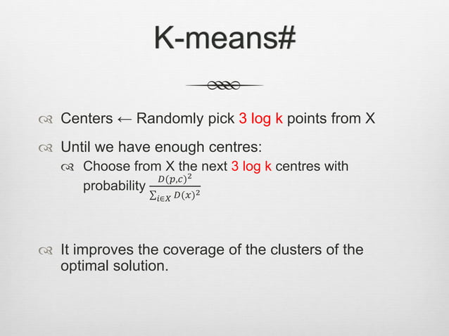 Distributed streaming k means | PDF