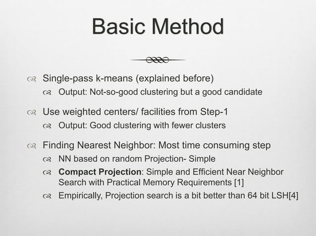 Distributed streaming k means | PDF