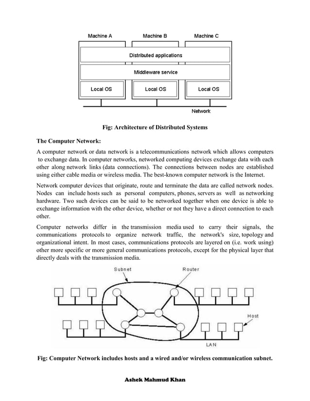 Distributed system | PDF