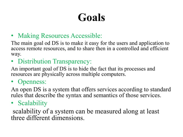 Distributed Computing System Pptx Cloud Computing Internet