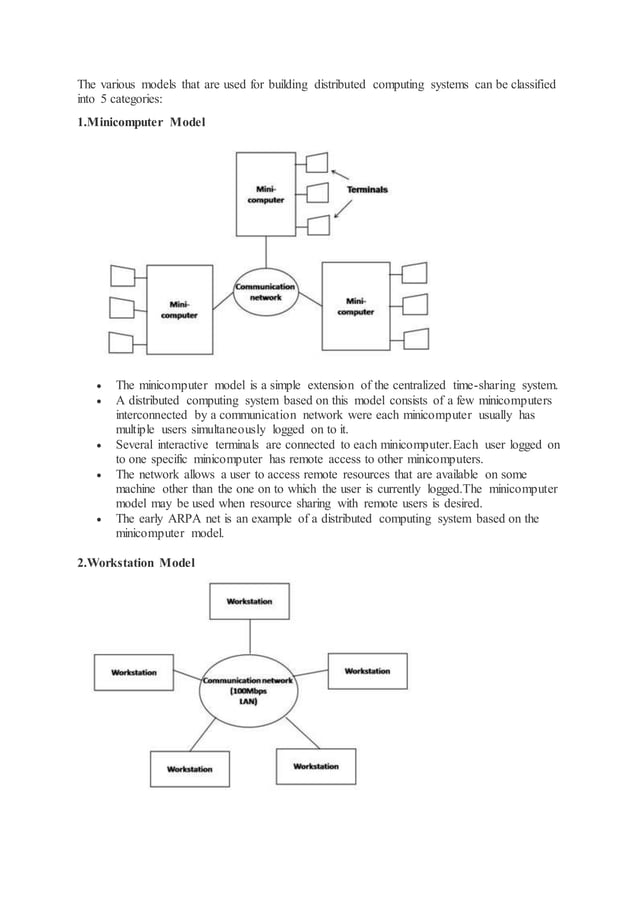 DISTRIBUTED SYSTEM.docx | Computer Networking | Computing