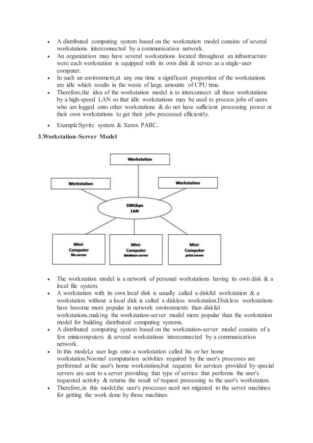 DISTRIBUTED SYSTEM.docx | Computer Networking | Computing
