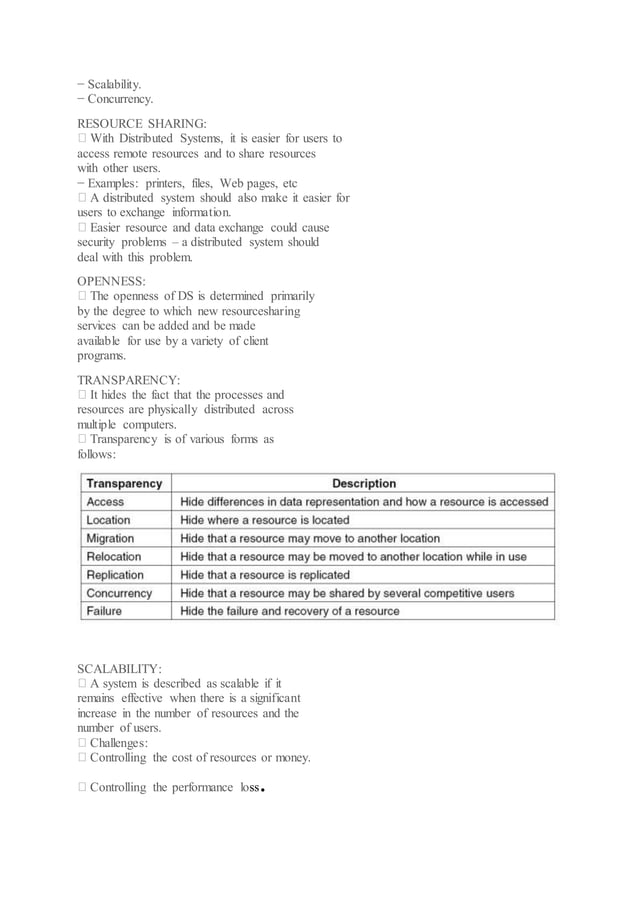 DISTRIBUTED SYSTEM.docx | Computer Networking | Computing