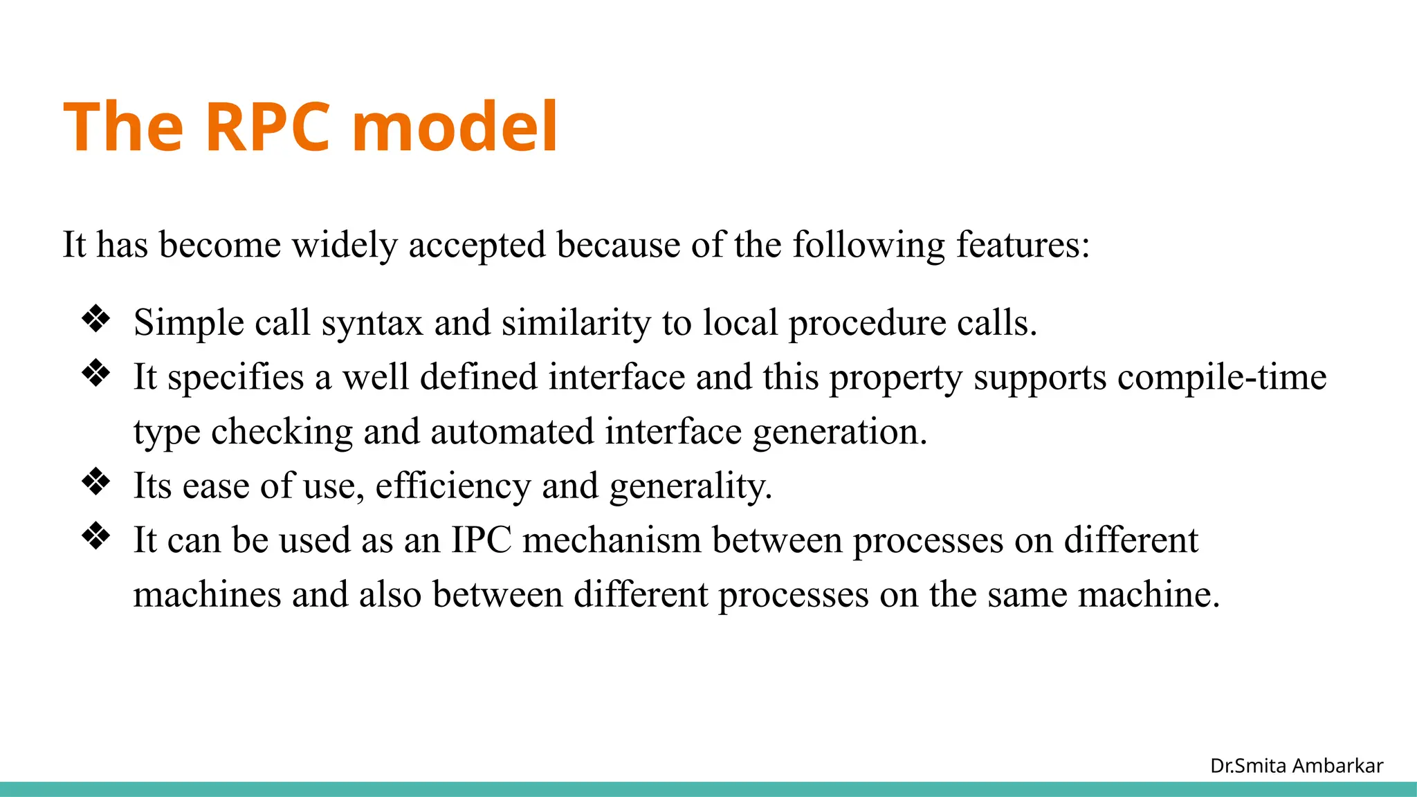 Distributed System the introductory concepts and RPC | PPT
