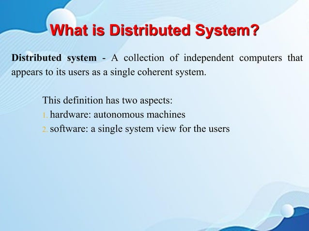 distributed system chapter one introduction to distribued system.pdf