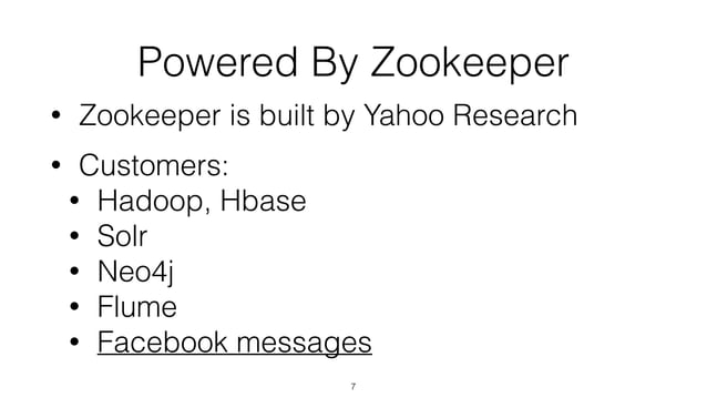 Distributed system coordination by zookeeper and introduction to kazoo python library | PPT ...