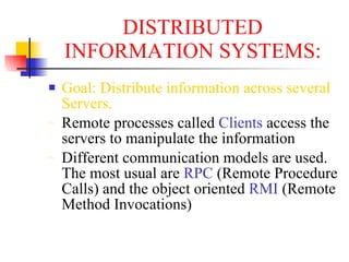 Distributed Systems | PPT