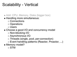 Distributed Systems: scalability and high availability | PPT