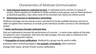Introduction of Distributed Systems - Communication | PPTX