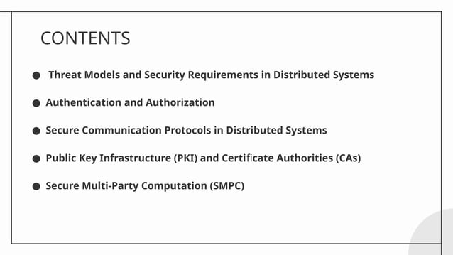 DISTRIBUTED SECURITY: Promoting Security.pptx