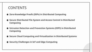 DISTRIBUTED SECURITY: Promoting Security.pptx