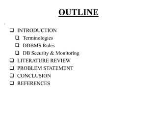 Distributed System Security Aspects | PPTX