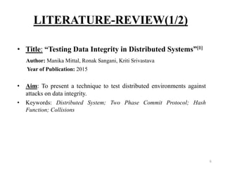 Distributed System Security Aspects | PPT
