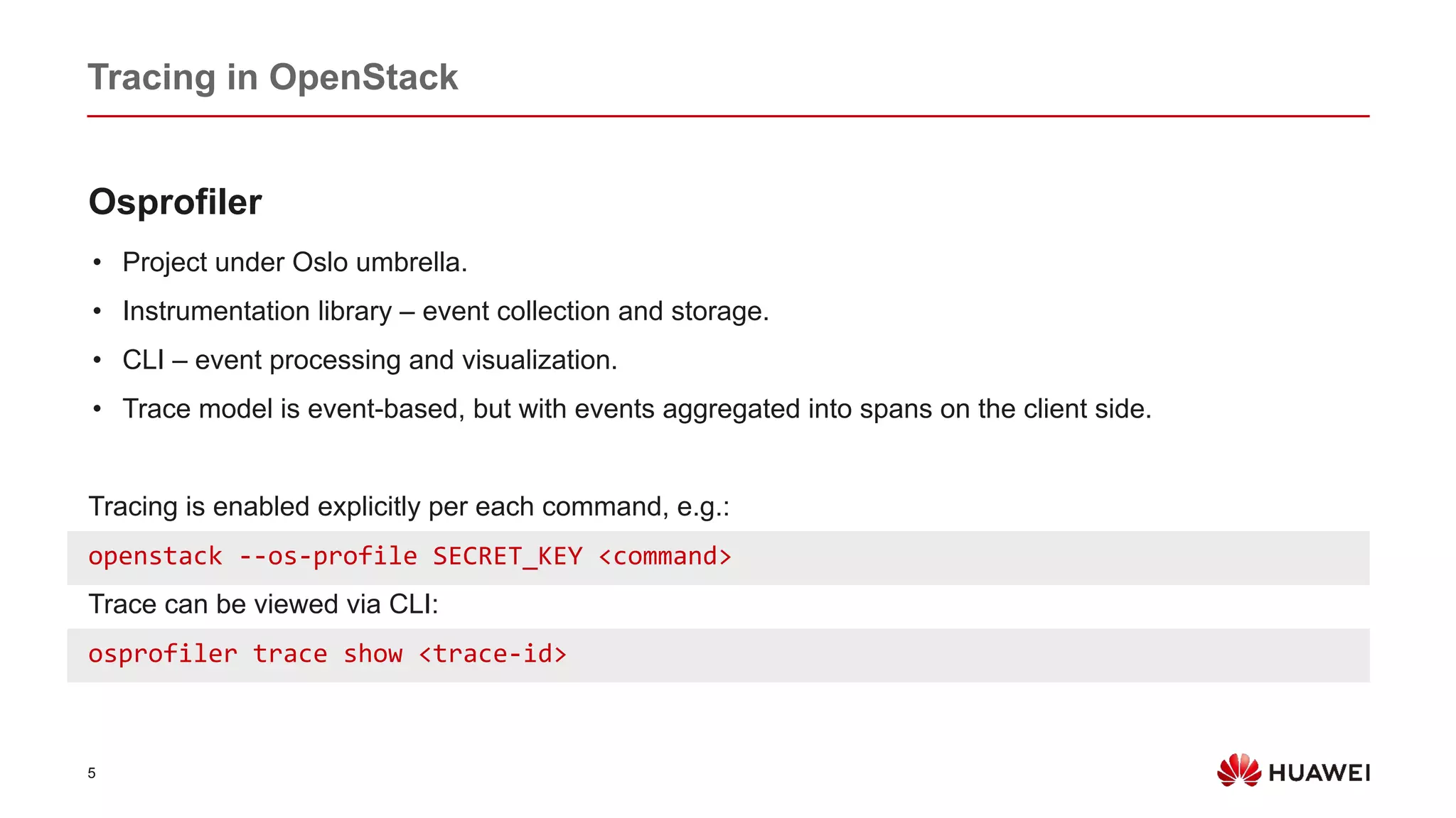 Distributed tracing in OpenStack | PPT