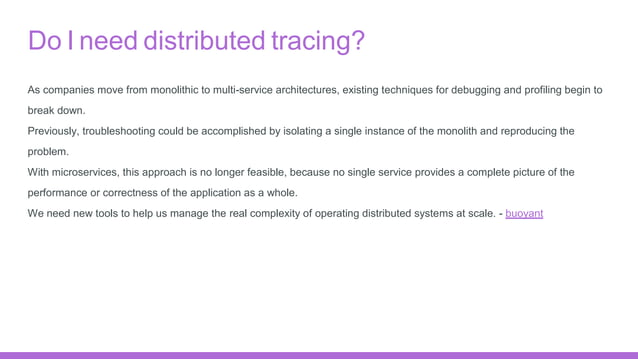 Distributed Tracing | PPT