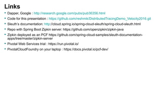 Distributed tracing | PPT