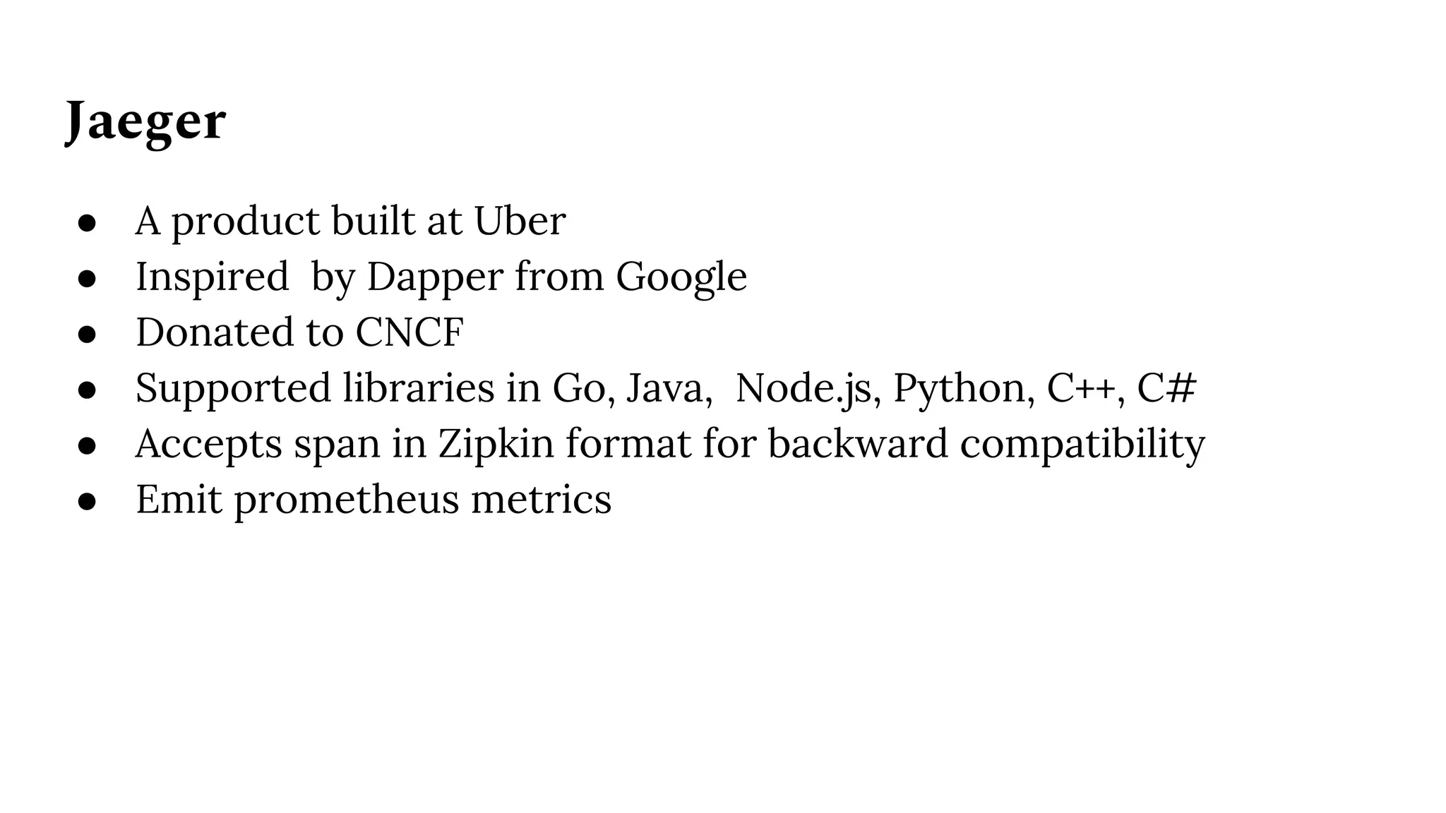 Distributed Tracing Using Open Tracing And Jaeger 2 Ppt