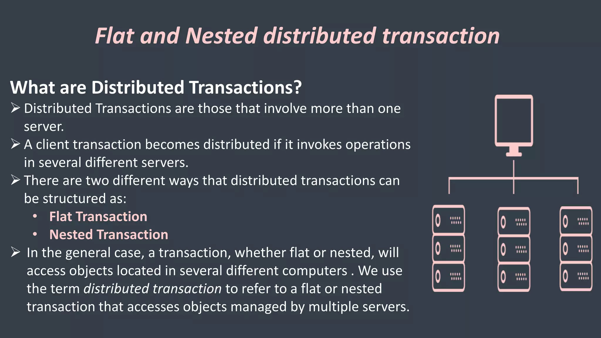 Distributed transaction | PPTX