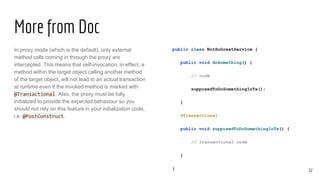Distributed Transaction Management in Spring & JEE | PPT