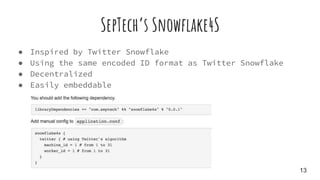 Distributed unique id generation | PPTX