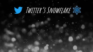 Distributed unique id generation | PPTX