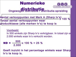 Distributiekengetallen | PPT