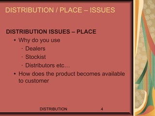 Distribution | PPT