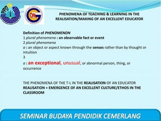 THE EDUCATOR | PPT