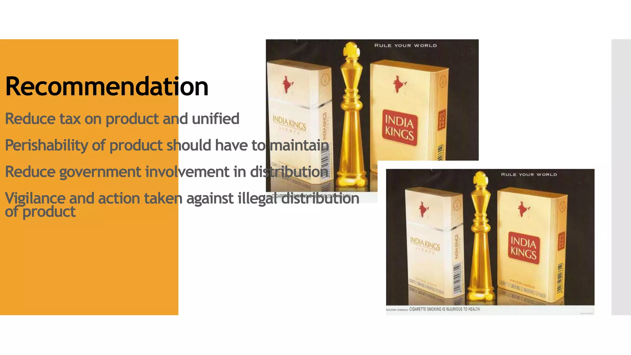 Distribution of ITC cigarette | PPTX