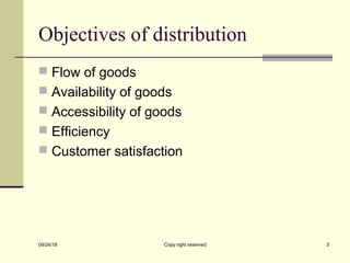 Distribution | PPT