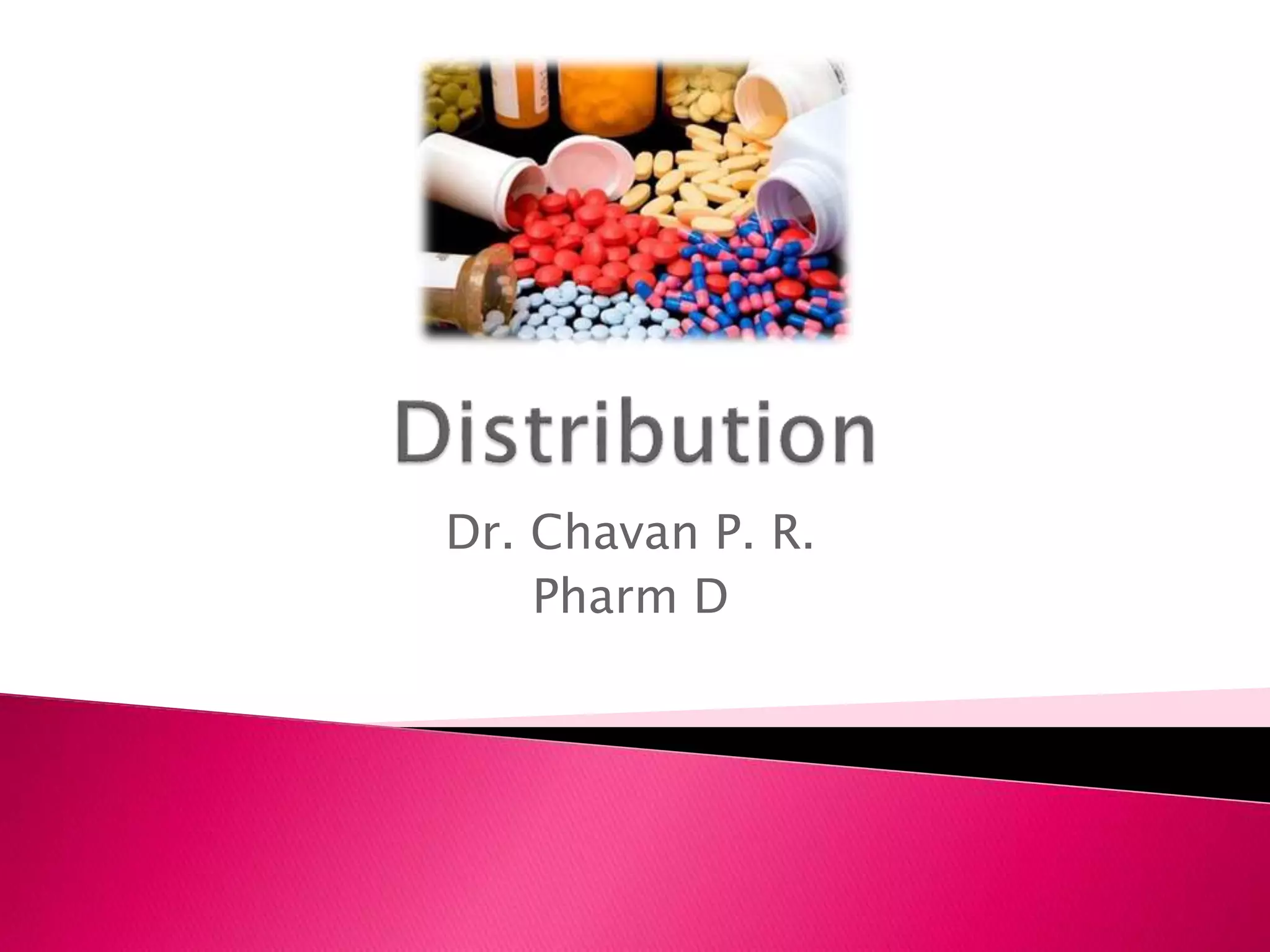 Distribution of drugs pharmacology ppt | PPT