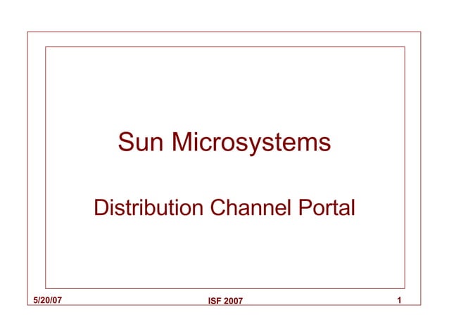 Distribution Channel Portal for Insurance | PDF