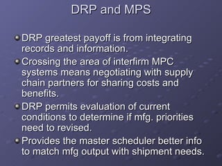 Distribution Requirements Planning from indiana.edu