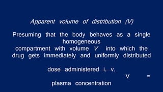 Introduction to Drug Distribution | PPTX