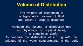 Drug Distribution & Factors Affecting Distribution | PPTX