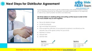 Distribution Agreement Proposal PowerPoint Presentation Slides | PDF