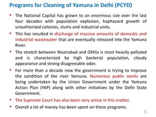 Distributional aspects of water pollution control programs delhi | PPT