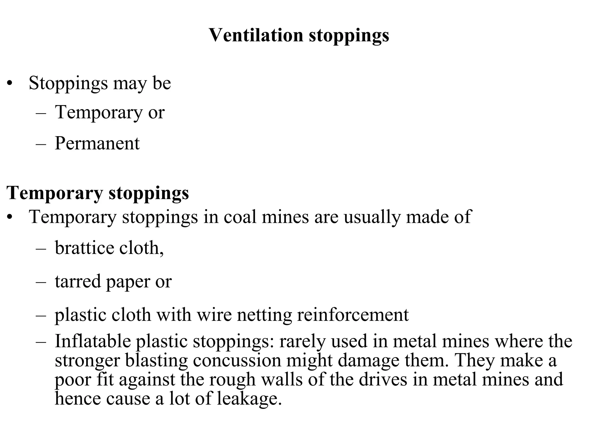 Distribution and control of mine air standards of ventilation | PPT