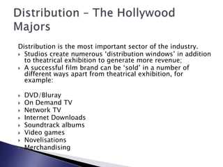 Distribution and exhibition | PPT
