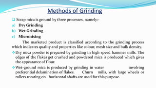 Distribution and states of mica in India | PPTX